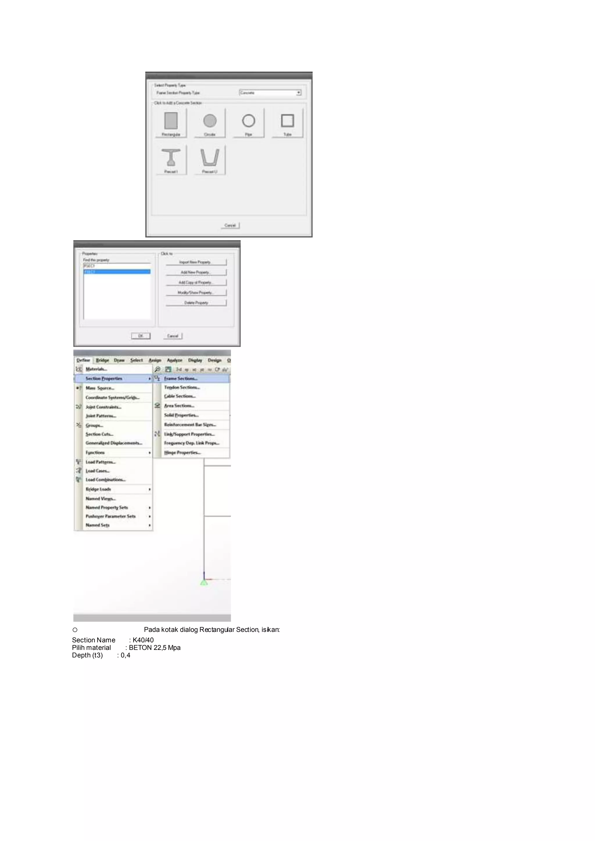 Tutorial perhitungan struktur dengan sap 2000 v | DOCX