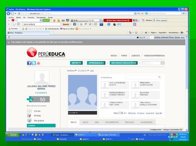 Tutorial peru educa | PPT