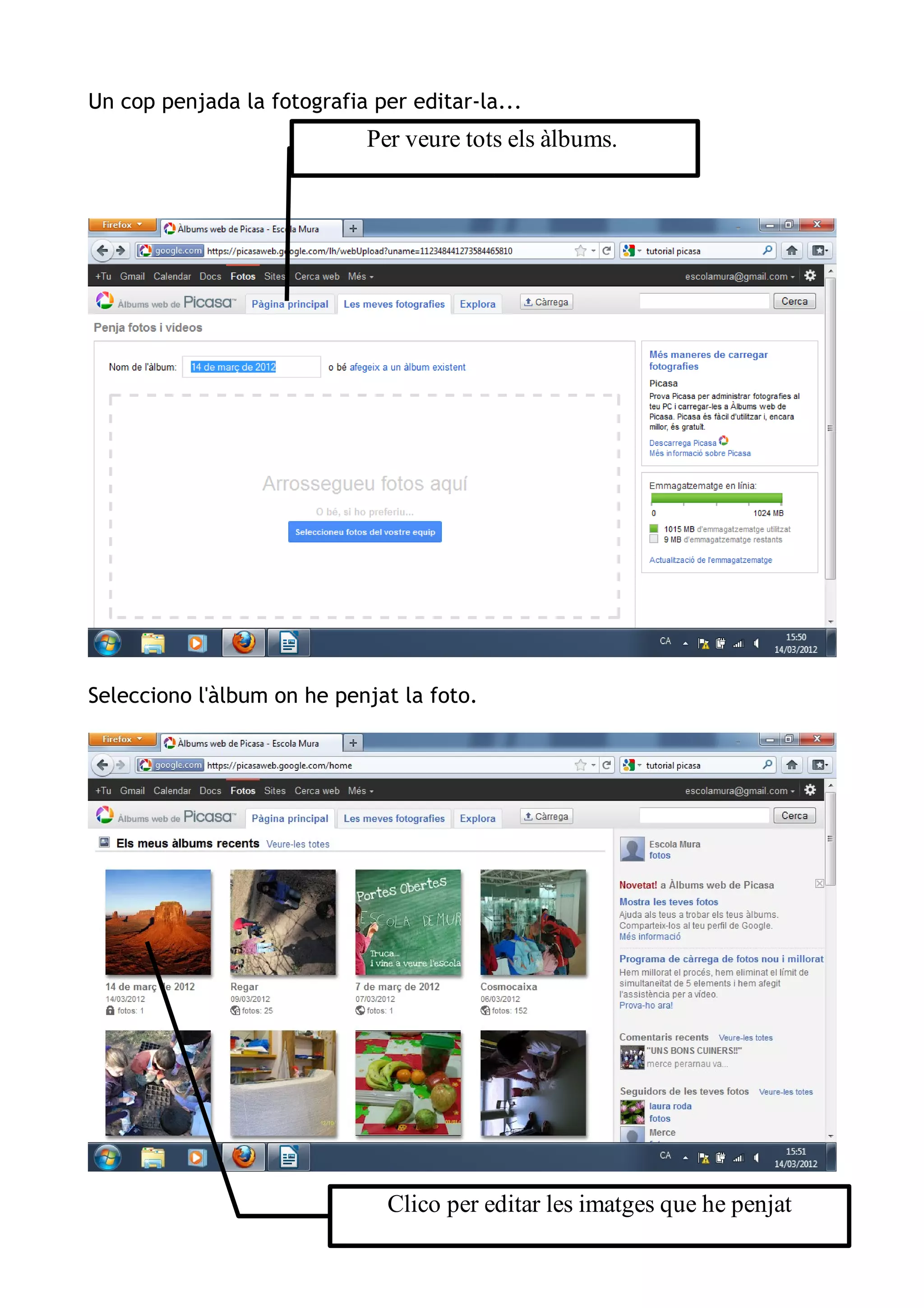 Tutorial picasa | ODT
