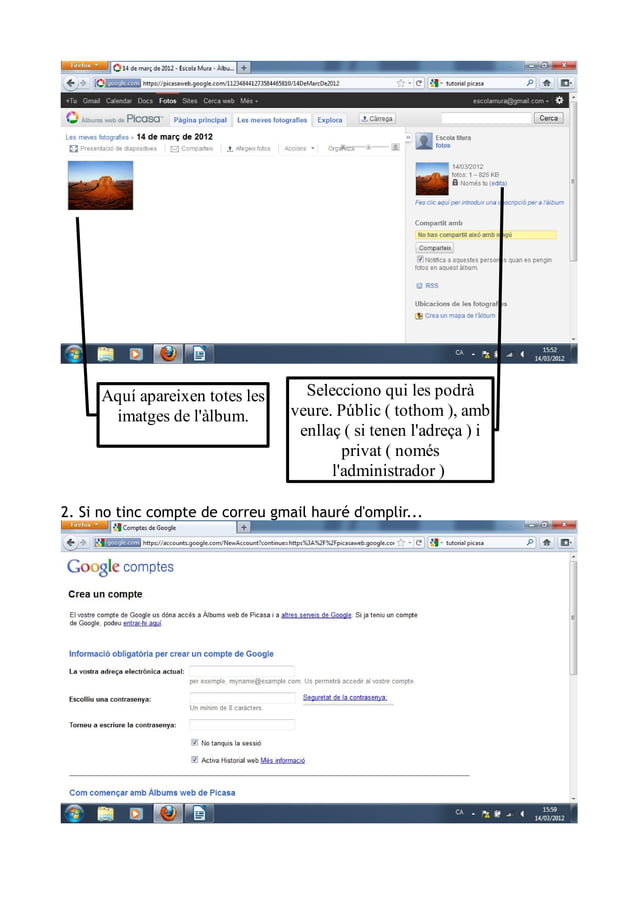 Tutorial picasa | ODT