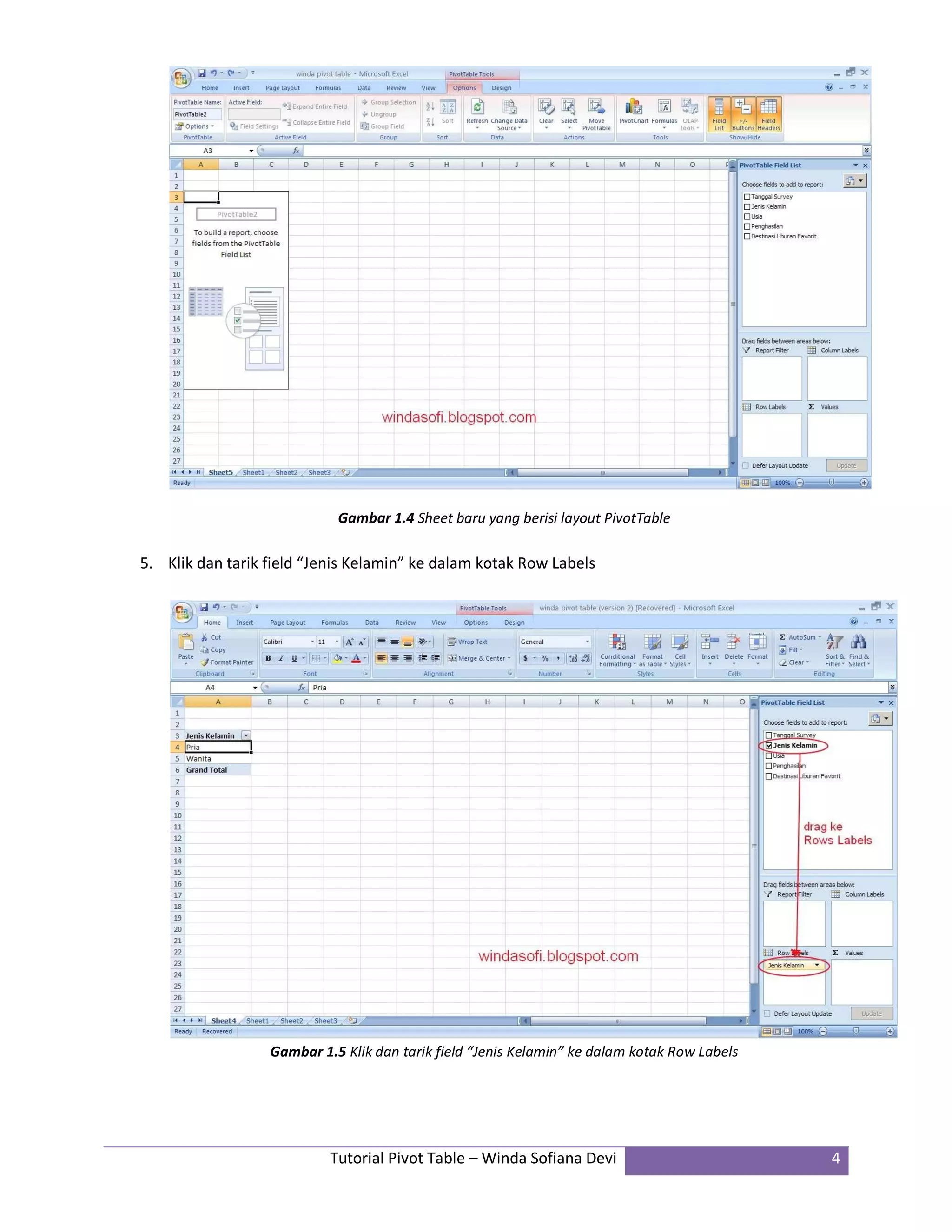 Tutorial pivot table | PDF