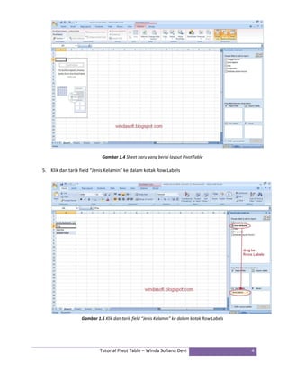 Tutorial pivot table | PDF