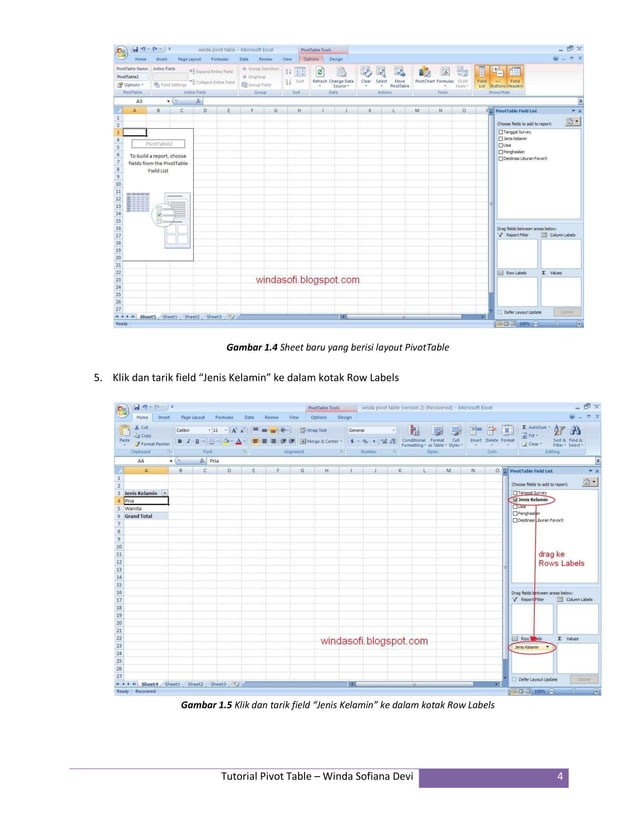 Tutorial pivot table | PDF