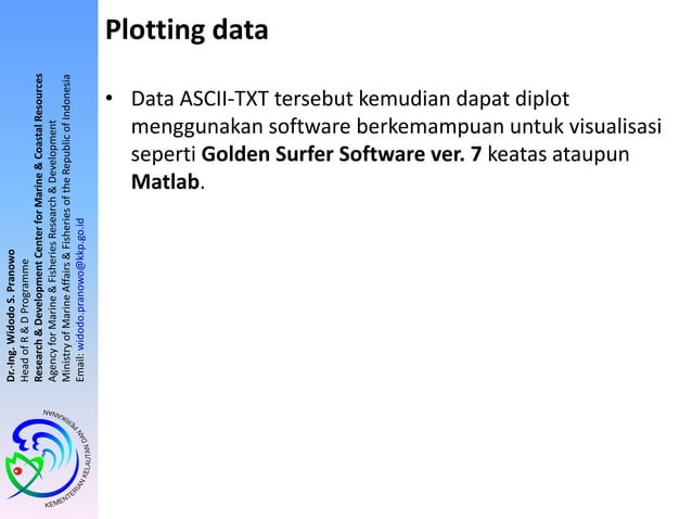 Tutorial Plot Data Arus dari ADCP | PPTX