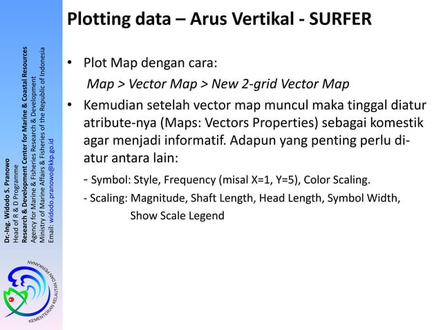 Tutorial Plot Data Arus dari ADCP | PPTX