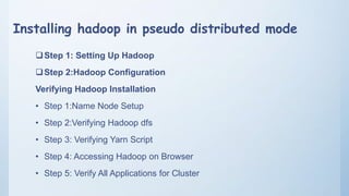 Hadoop and Big Data | PPT