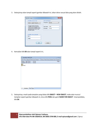 Tutorial pool data dengan eviews | PDF