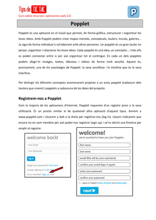 Tutorial Popplet | PDF