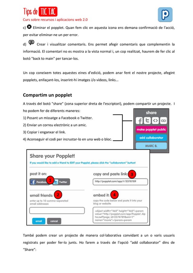 Tutorial Popplet | PDF