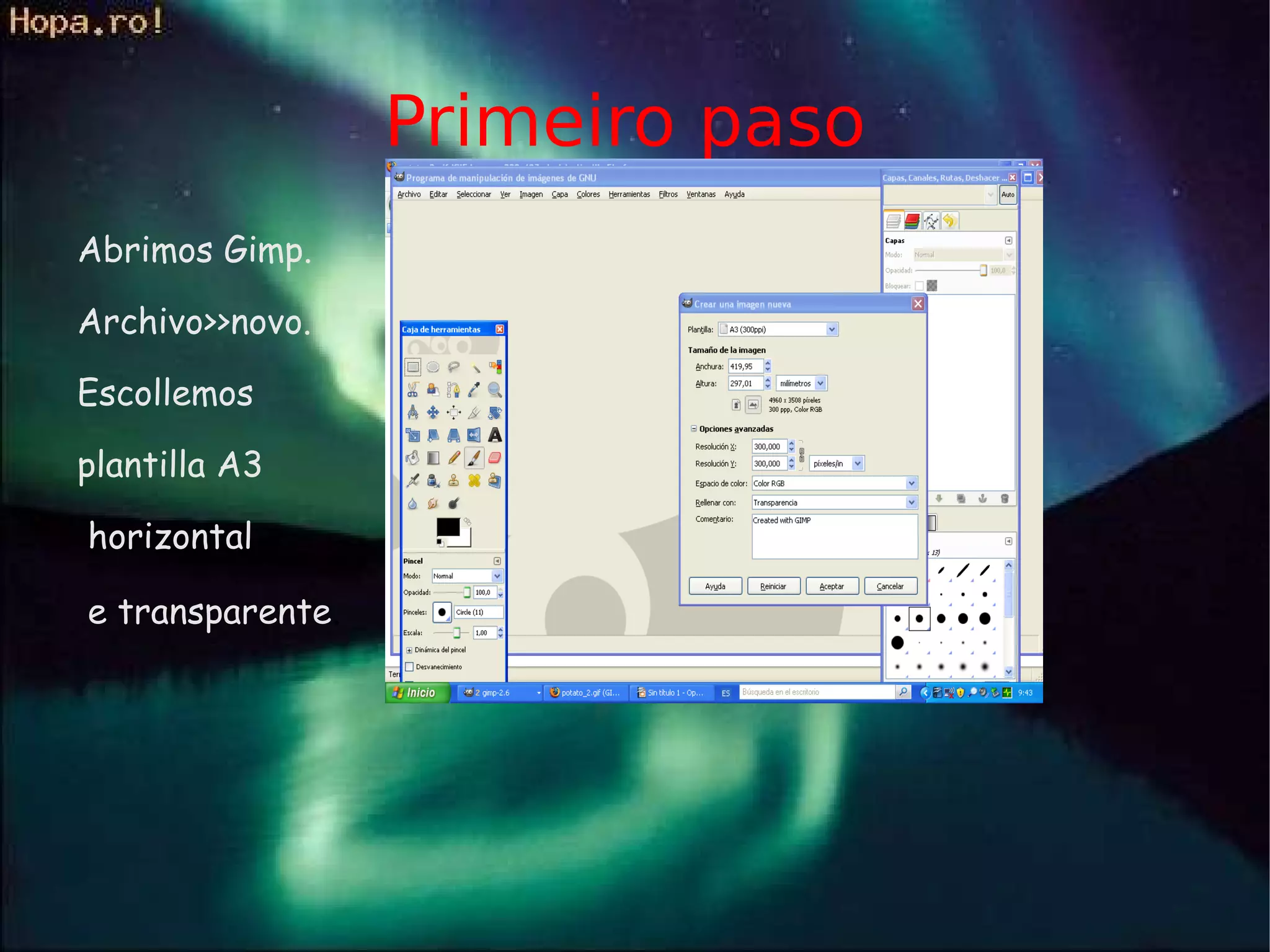 Tutorial potato | ODP