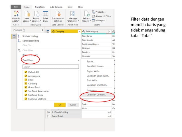 Tutorial power bi (bahasa) | PPTX