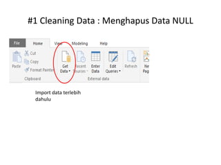 Tutorial power bi (bahasa) | PPTX