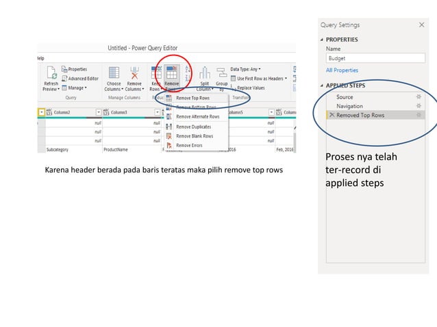 Tutorial power bi (bahasa) | PPTX