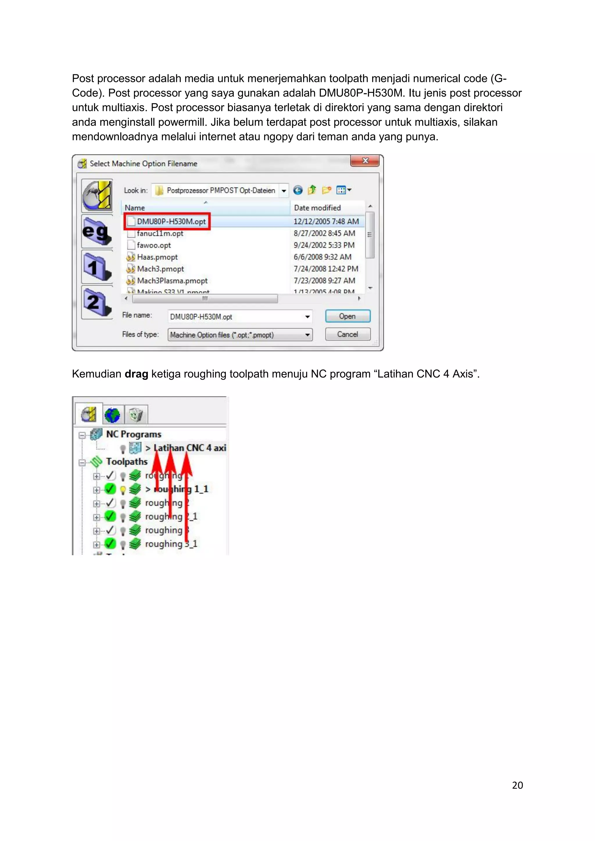 Tutorial powermill cnc 4 axis | PDF