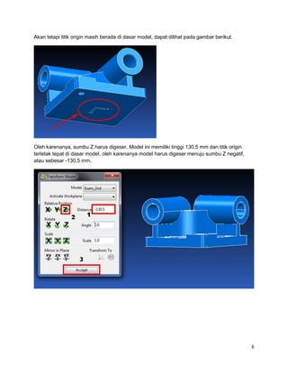 Tutorial powermill ; transform model | PDF