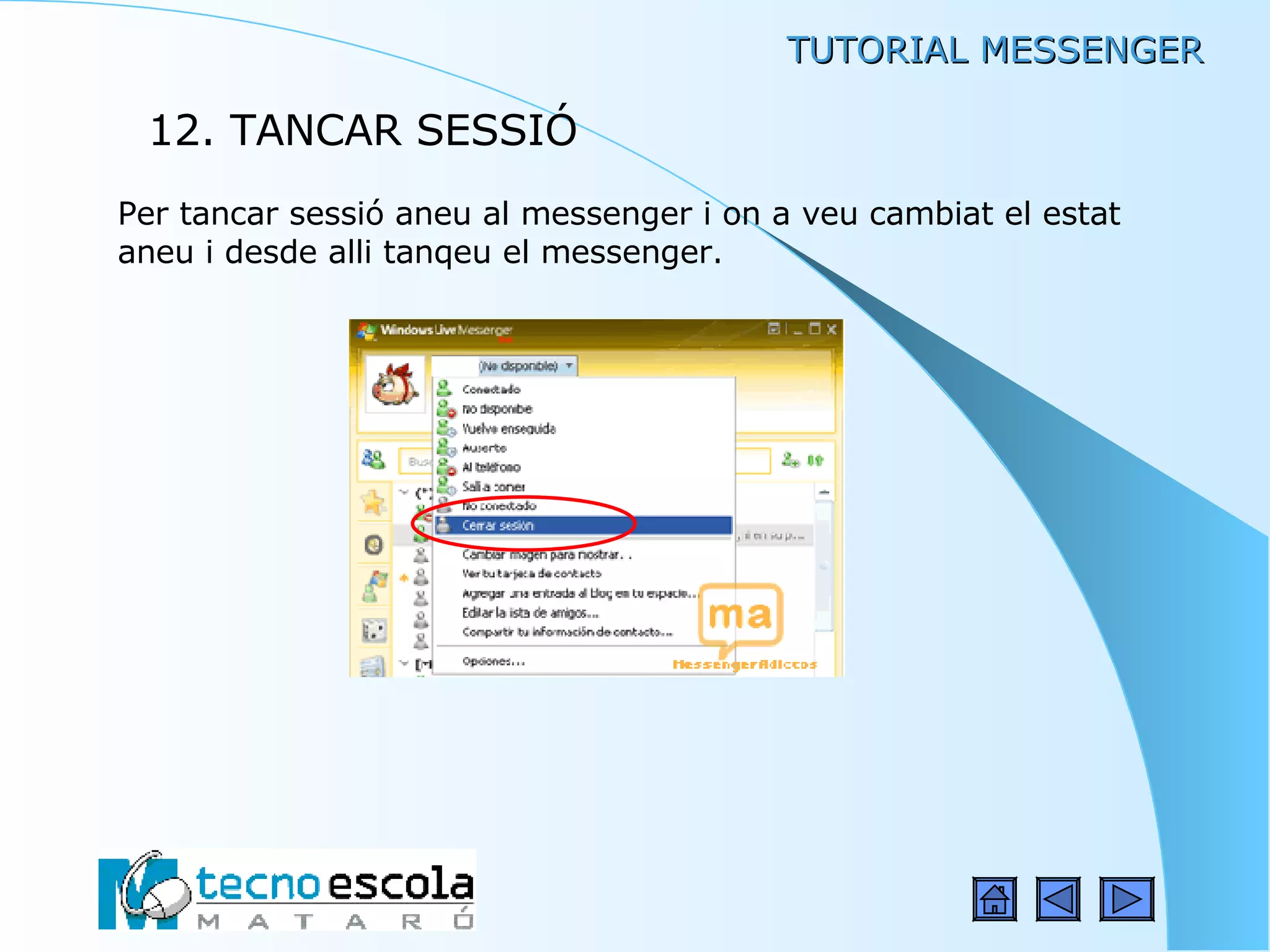 Tutorial Messenger | PPT