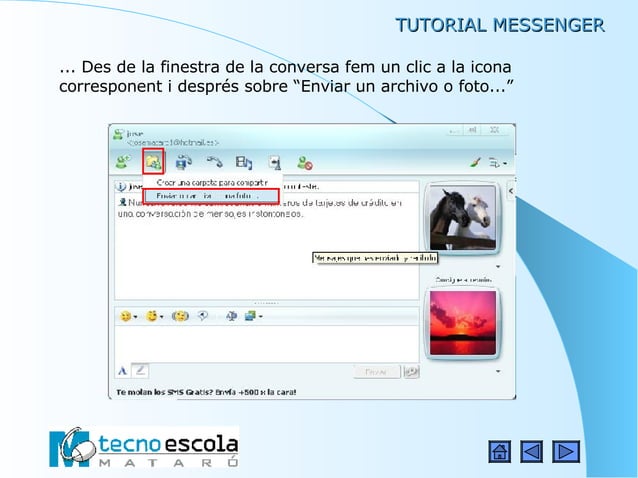 Tutorial Power Point Messenger Revisat | PPT