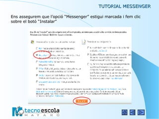 Tutorial Power Point Messenger Revisat | PPT