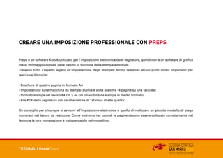 Tutorial preps | PDF