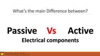 Biomedical Instrumentation and signal processing | PPT