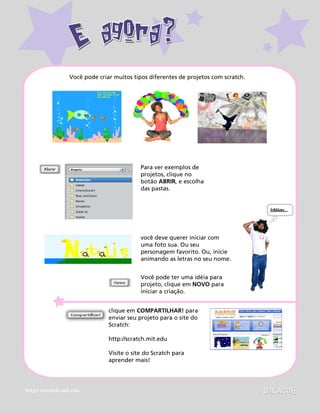 Tutorial primeiros passos do Scratch | PDF