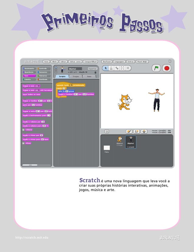 Tutorial primeiros passos do Scratch | PDF