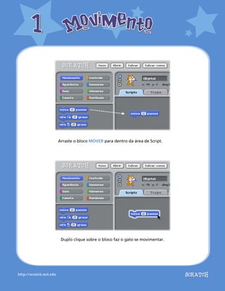Tutorial primeiros passos do Scratch | PDF