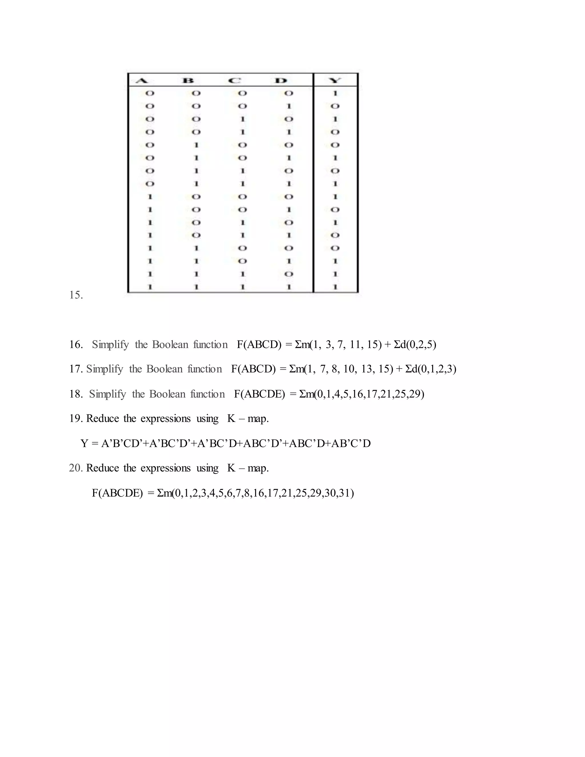 Tutorial problems 11 | DOC