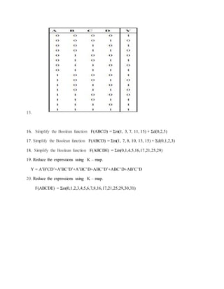 Tutorial problems 11 | DOC