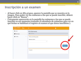 Tutorial proceso examenes fll uaq | PPTX