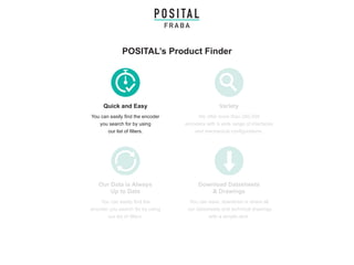 POSITAL's Product Finder | PPT