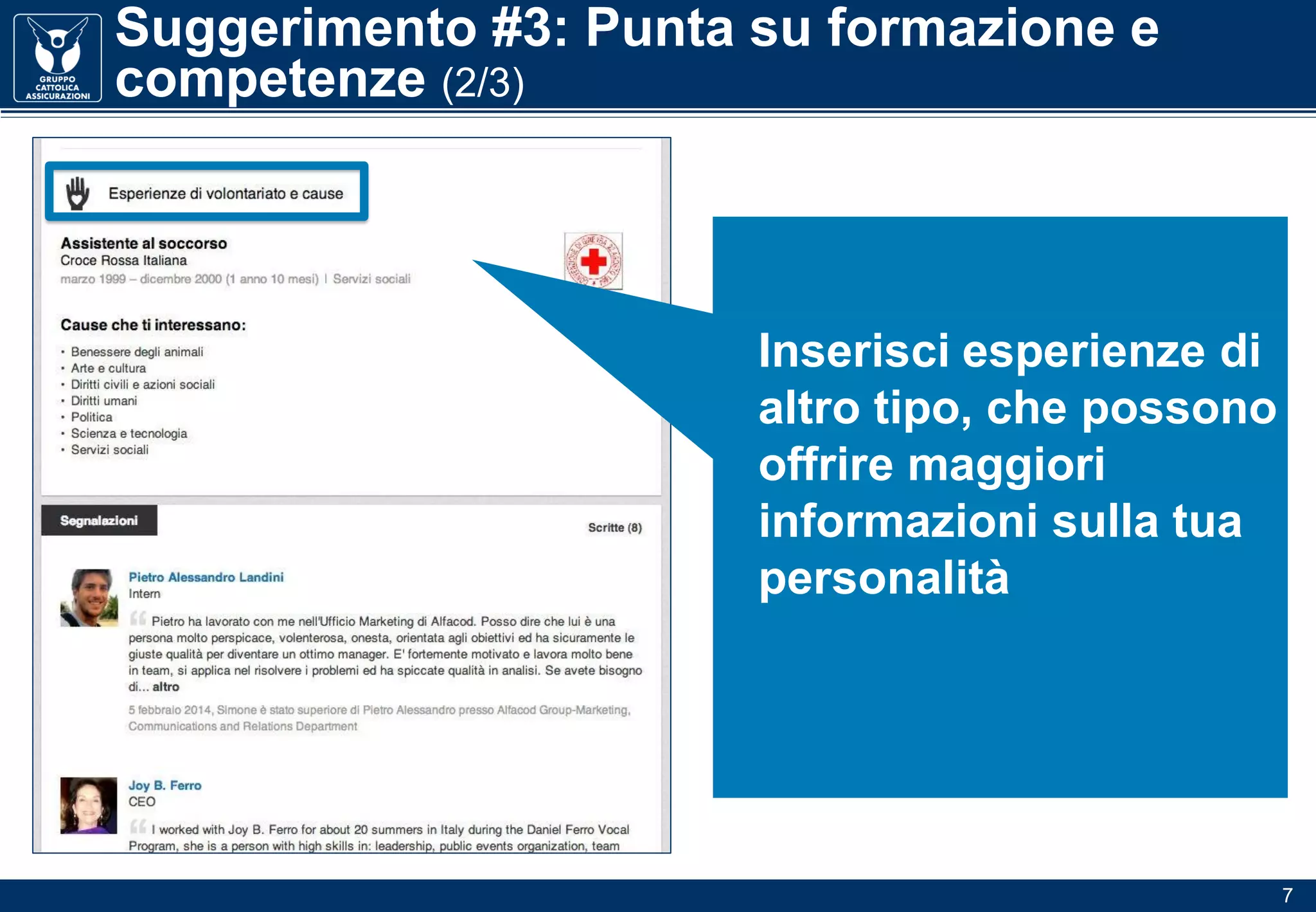 Come costruire un profili LinkedIN efficace | PDF