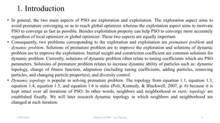 Tutorial on particle swarm optimization | PPT