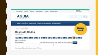 Tutorial Publons - Web of Science | PDF