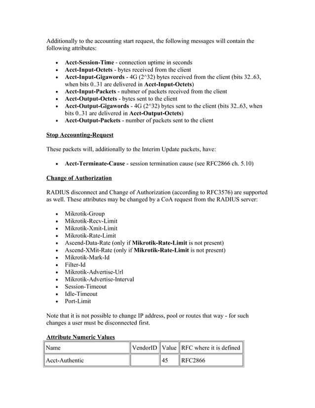 Tutorial Radius Client Mikrotik Doc Computer Networking Computing