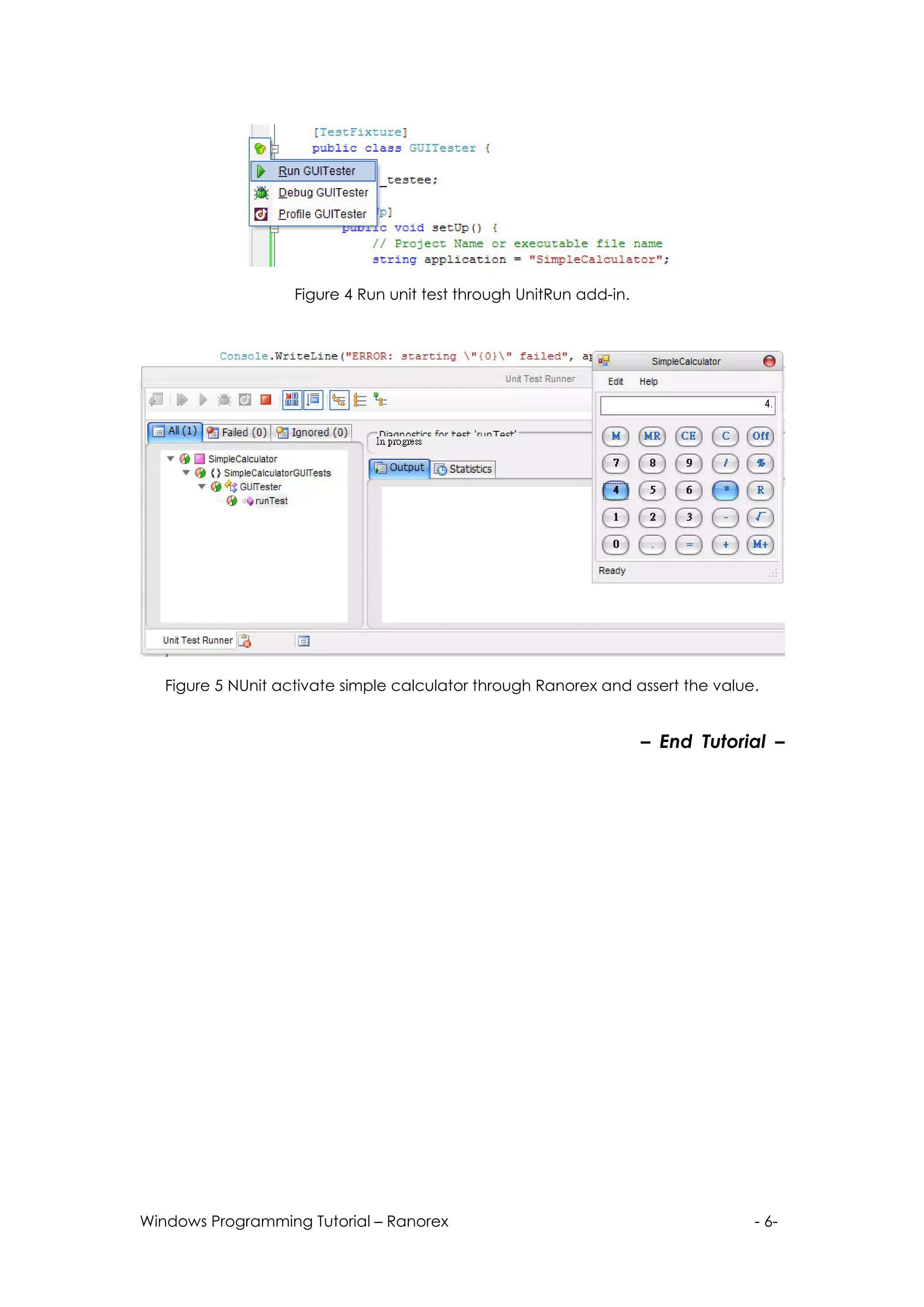 Tutorial ranorex | PDF