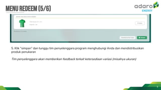 Tutorial Redeem Ada Poin_2023 adago poin | PDF
