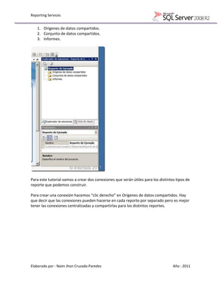 Tutorial reporting services 2008 r2 - Basico | PDF | Databases ...