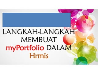 Tutorial Ringkas MyPortfolio.pdf
