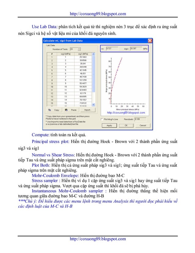Tutorial roclab v1002 | PDF