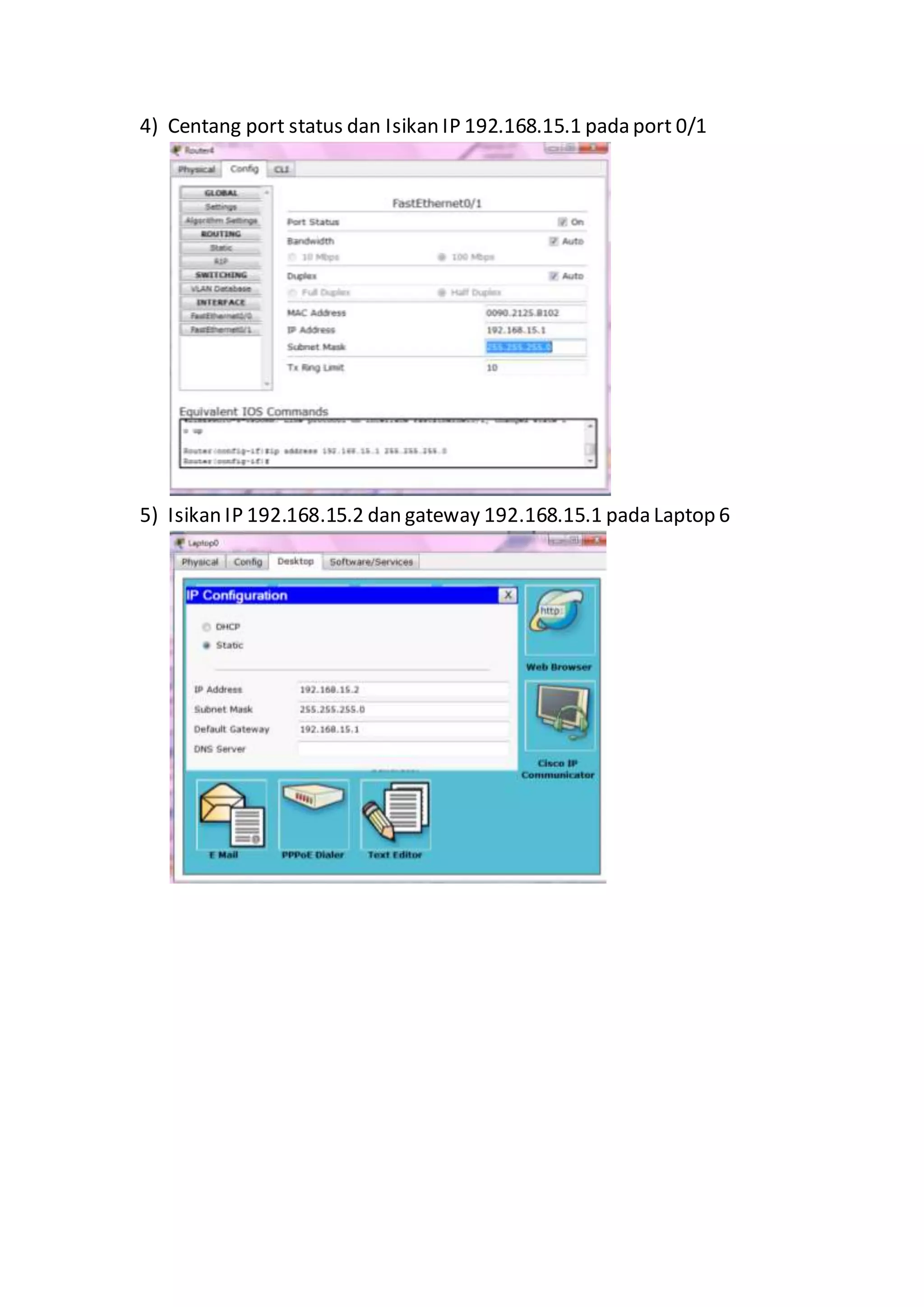 Tutorial router | DOCX