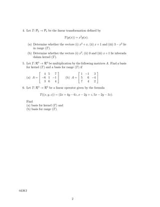 mth3201 Tutorials | PDF