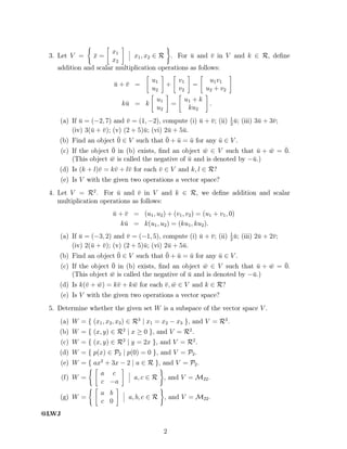 mth3201 Tutorials | PDF