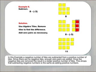 Tutorials--Algebra Tiles | PPT