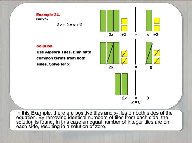 Tutorials--Algebra Tiles | PPT