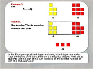 Tutorials--Algebra Tiles | PPT