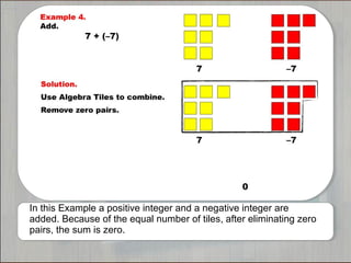 Tutorials--Algebra Tiles | PPT