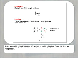 Tutorials--Multiplying Fractions | PPT