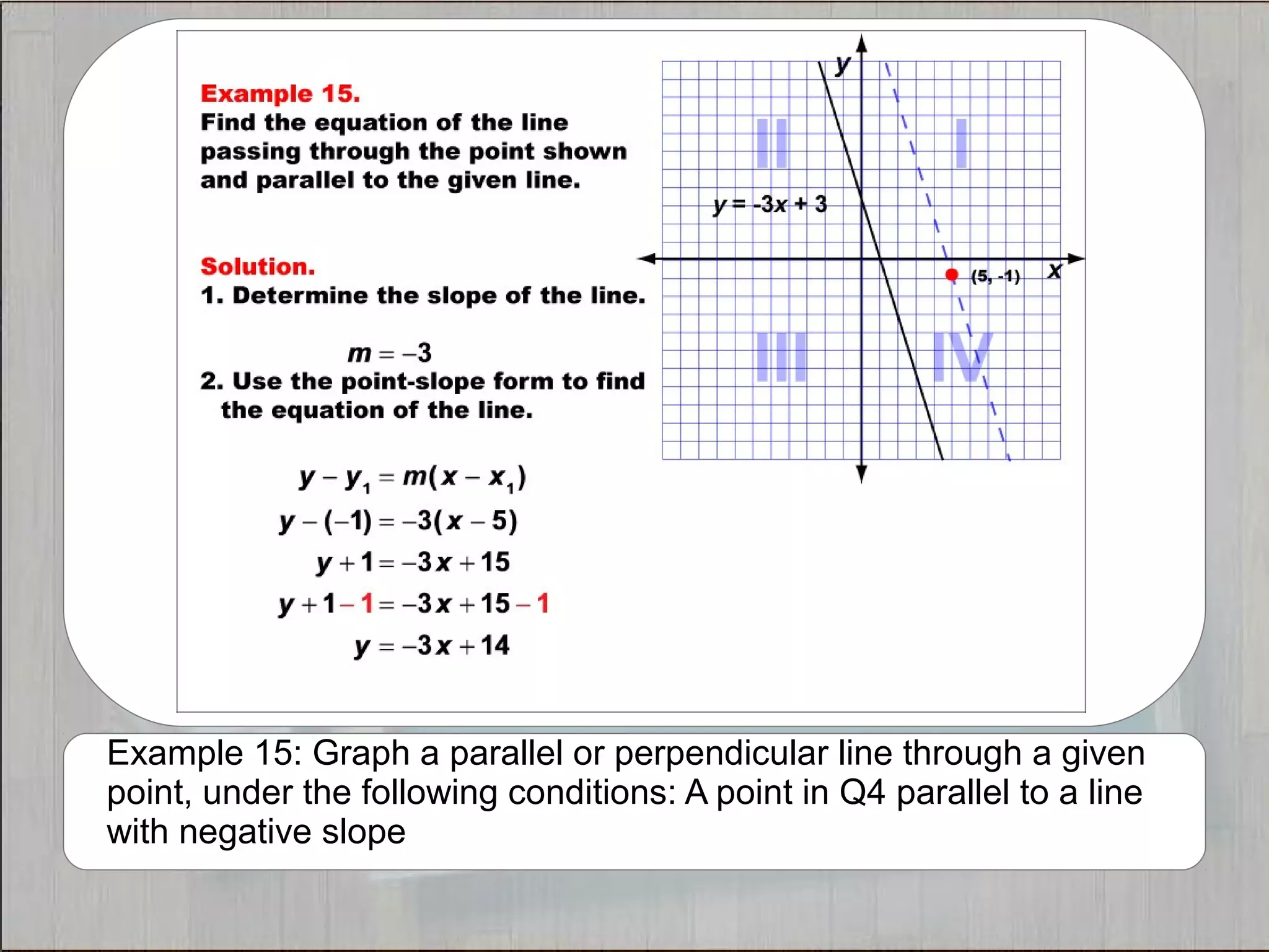Tutorials --Parallel and Perpendicular Lines | PPT