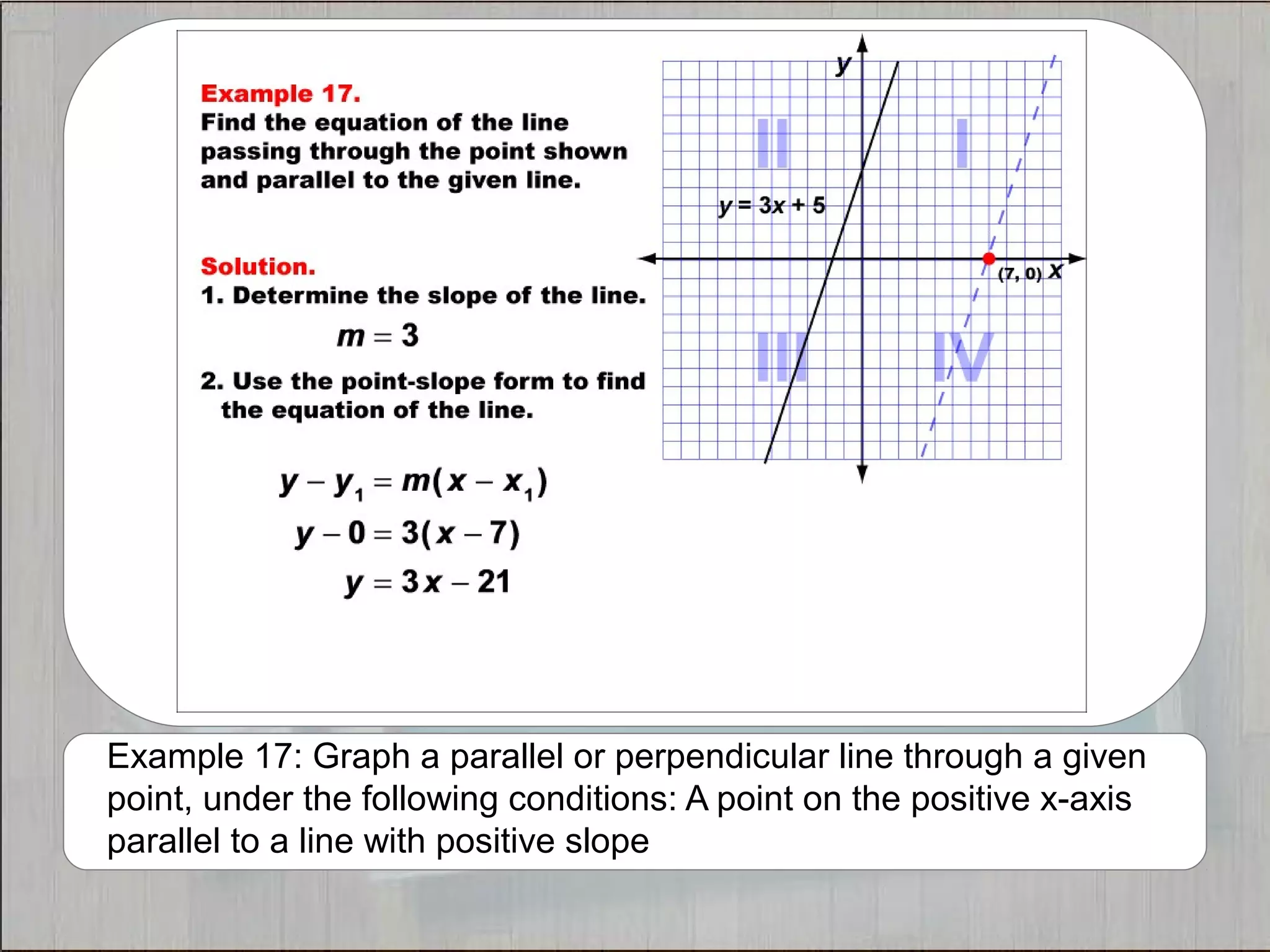 Tutorials --Parallel and Perpendicular Lines | PPT